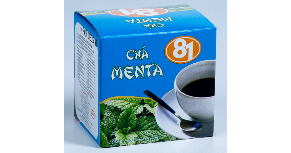 Chá Menta 10g - Chás Naturais
