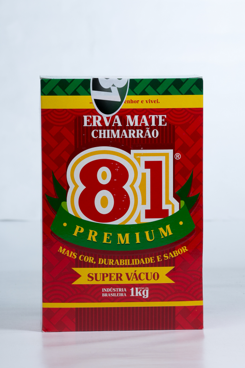 Erva Mate 81 Premium - Vácuo 1kg Erva Mate 81 Premium - Vácuo 1kg
